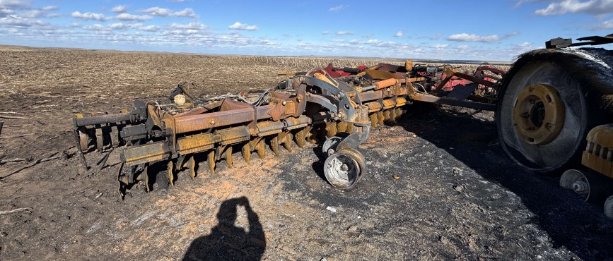[Auction]: 2021 Joker RT40 Disc Harrow | North Dakota | damaged | CAG