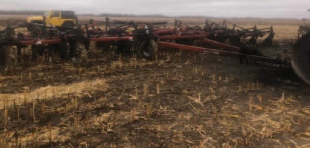 [Auction]: 2003 Case IH PTX600 Chisel Plow | North Dakota | damaged | CAG