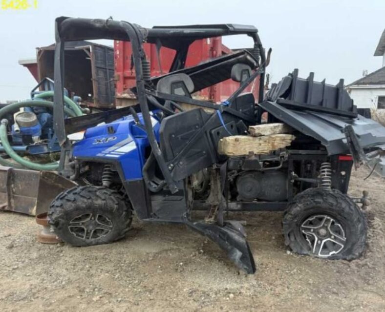 [Auction]: 2012 Polaris Ranger | Michigan | damaged | CAG