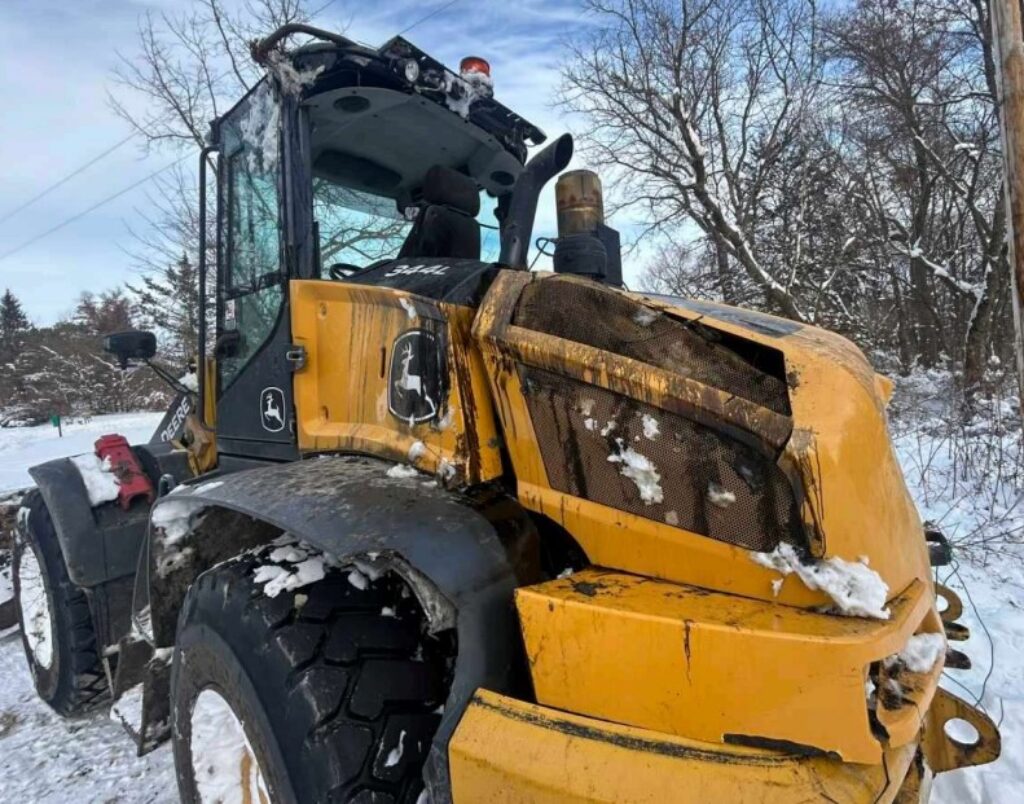 [Auction]: 2018 John Deere 344L Wheel Loader | est. 8,663 hours miles ...