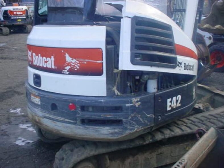 [Auction]: 2017 Bobcat E42 Excavator | New York | damaged | CAG