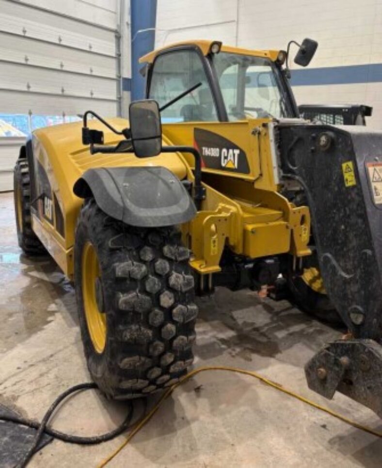 [Auction]: 2018 Caterpillar TH408D Telehandler | est 1386 hours miles ...