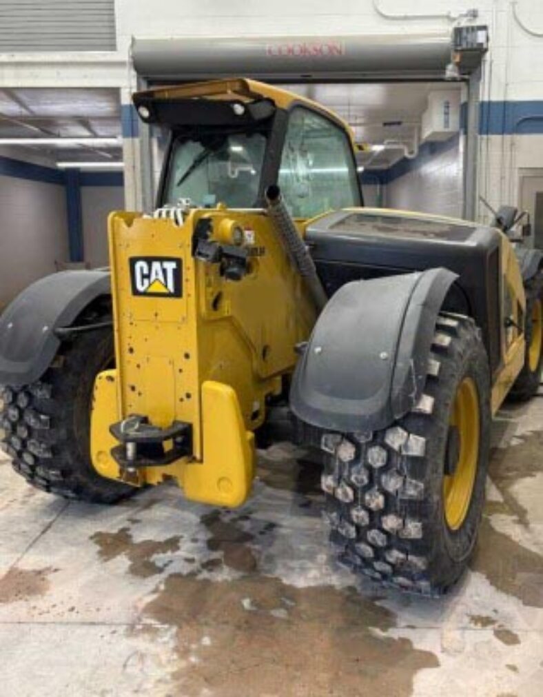 [Auction]: 2018 Caterpillar TH408D Telehandler | est 1386 hours miles ...