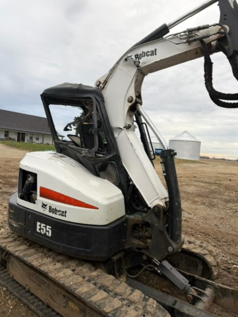 [Auction]: 2019 Bobcat E55 Mini Excavator | est. 1,100 hours miles ...