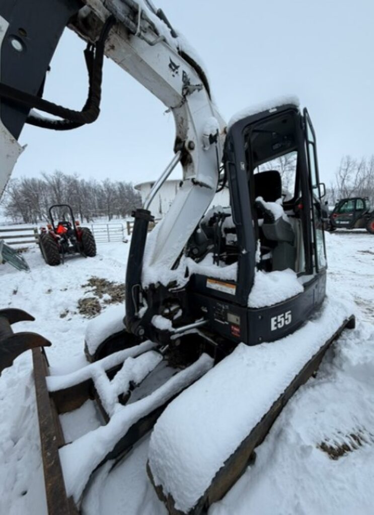 [Auction]: 2019 Bobcat E55 Mini Excavator | est. 1,100 hours miles ...