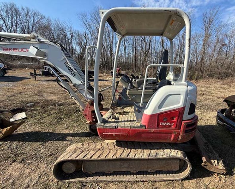 [Auction]: 2019 Takeuchi TB235-2 Excavator | est 3782 hours miles ...