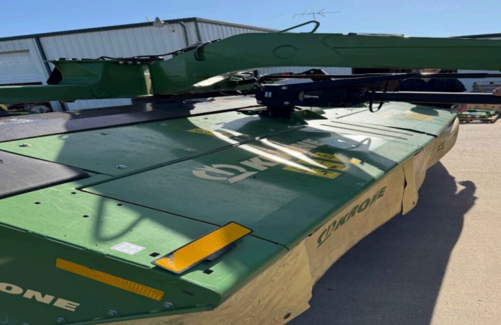 [Auction]: 2024 Krone ECTC400 Easycut Trailer Mower | Texas | damaged | CAG