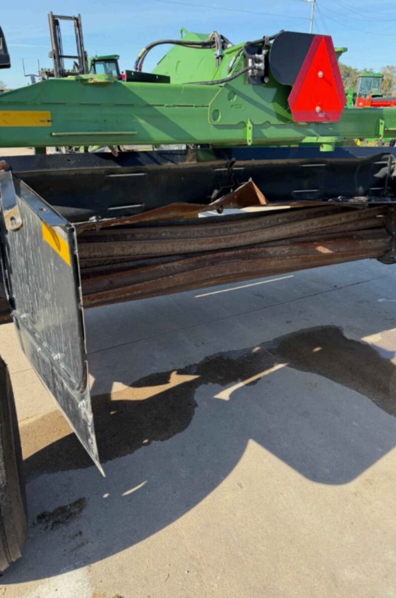 [Auction]: 2024 Krone ECTC400 Easycut Trailer Mower | Texas | damaged | CAG
