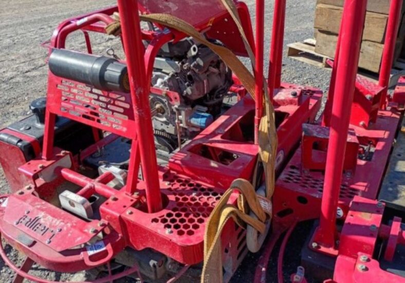 [Auction]: 2023 Allen 215 Riding Trowel - Unit 2 | Virginia | damaged | CAG