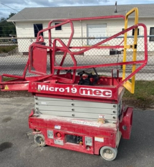 [Auction]: 2024 MEC Micro 19 Scissor Lifts | Florida | damaged | CAG
