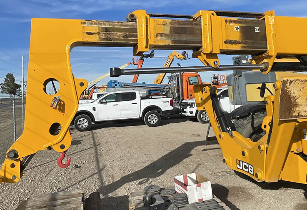 [Auction]: 2025 JCB 510-56 Telehandler | est. 161 hours miles | damaged ...