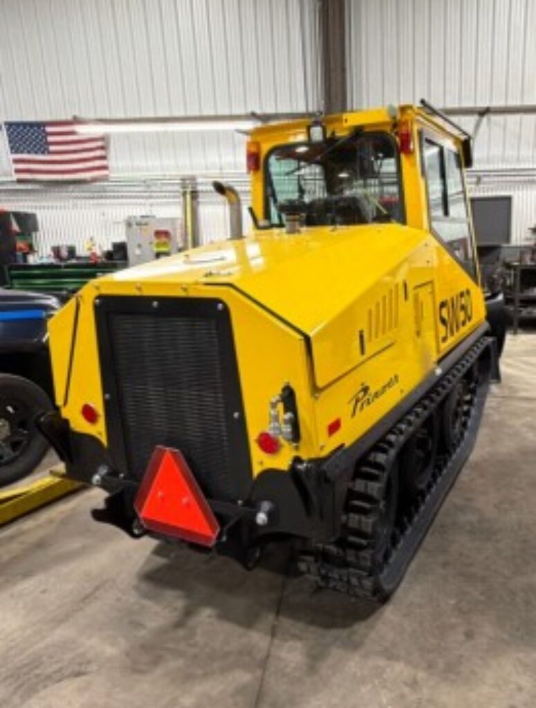 [Auction]: 2025 Prinoth SW50 Sidewalk Plow | est. 28 hours miles ...