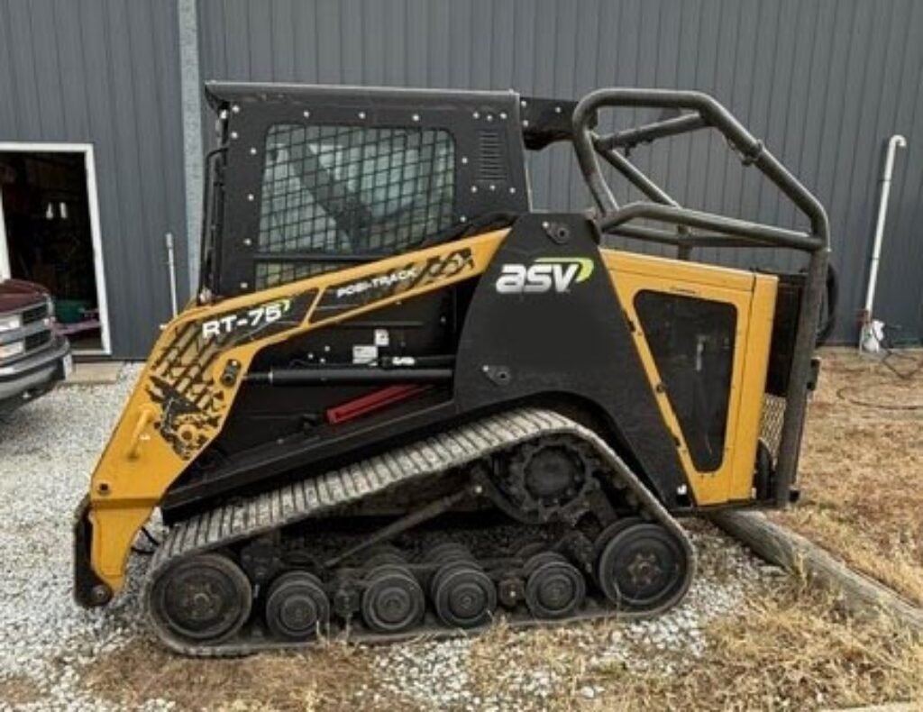 [Auction]: 2019 ASV RT75 Skid Steer | est 277 engine hours miles ...
