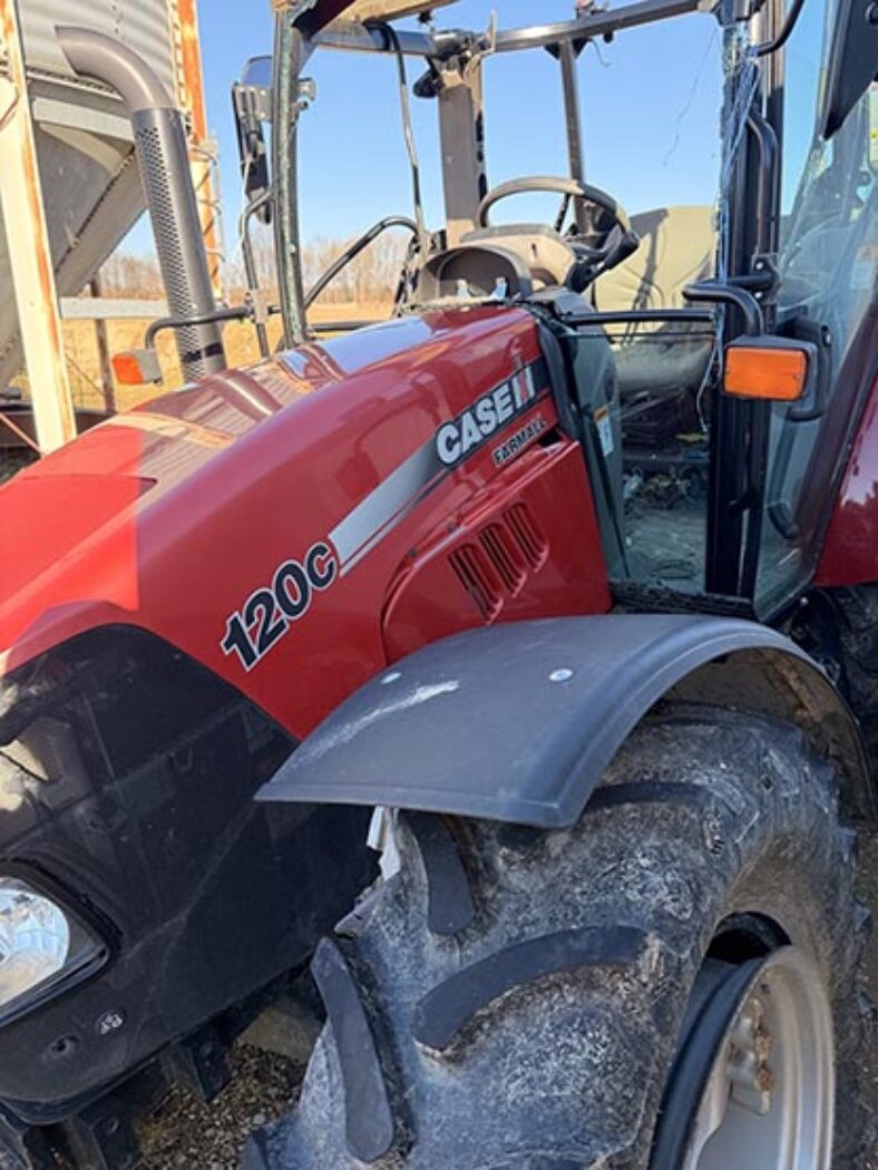 [Auction]: 2017 Case IH Farmall 120C Tractor | est 1100 hours miles ...