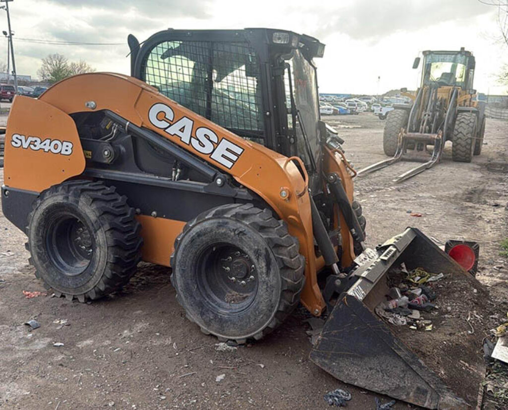 [Auction]: 2022 Case SV340B Skid Steer | Texas | damaged | CAG