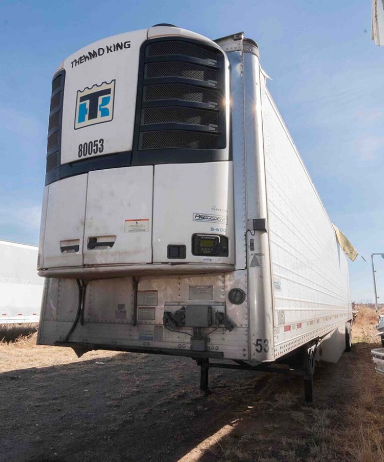 [Auction]: 2023 CIMC Reefer Trailer | est. 10,904 reefer hours miles ...