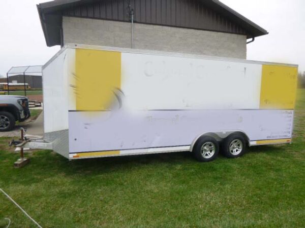 [Auction]: 2014 Forest River Lightning Car Hauler | Ohio | damaged | CAG