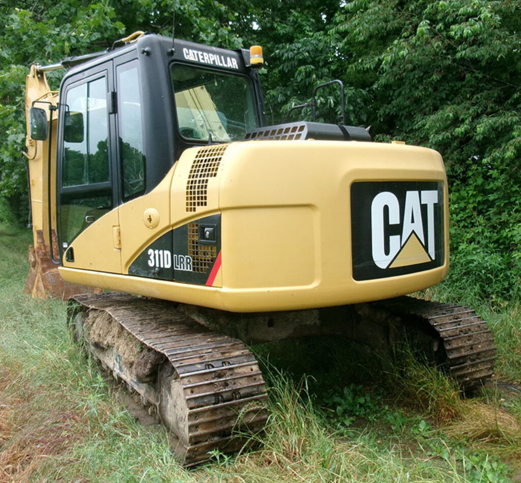 [Auction]: 2009 Caterpillar 311D Excavator | est. 6,200 miles | damaged ...