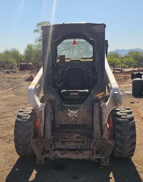 [Auction]: 2023 Bobcat S76 Skid Steer | est 300 hours miles | damaged | CAG